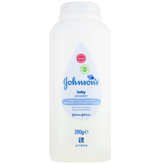 JOHNSONS BABY POWDER 200G – Sabinas Cosmetics